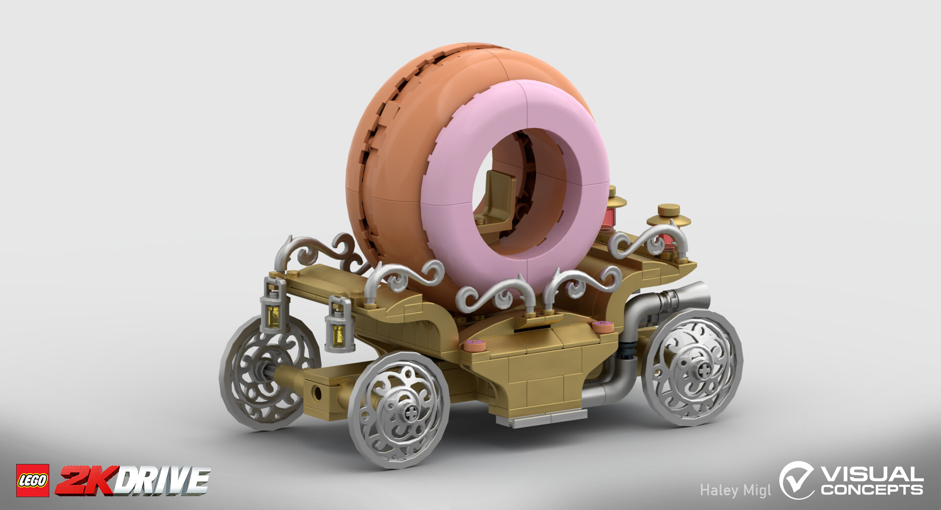Haley Migl - Lego 2K Drive: Maple Barr's Rival & Minion Vehicle Sets
