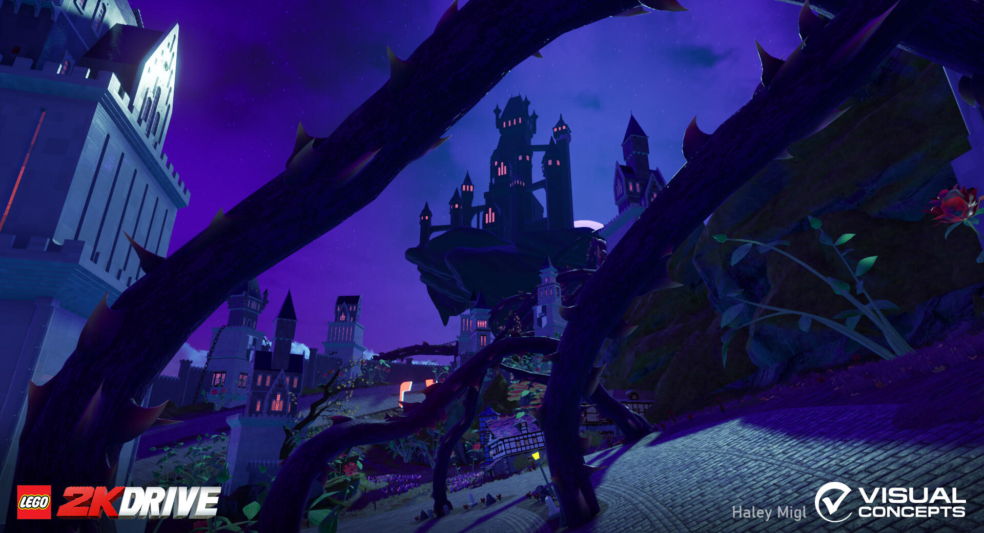 Haley Migl - Lego 2K Drive: Hauntsborough Castle Design & Bramble
