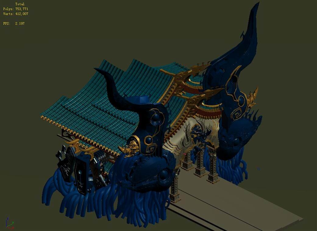 zhanfeng - Devil Palace - Central Building