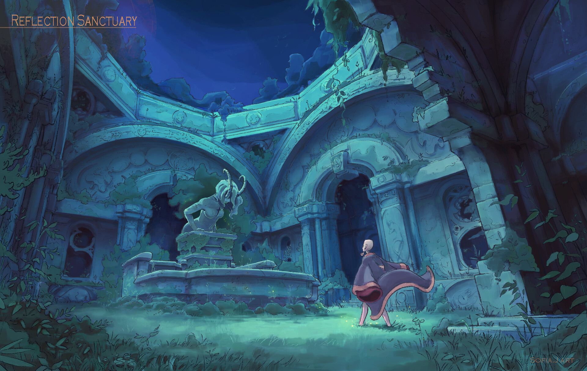 ArtStation - Reflection Sanctuary