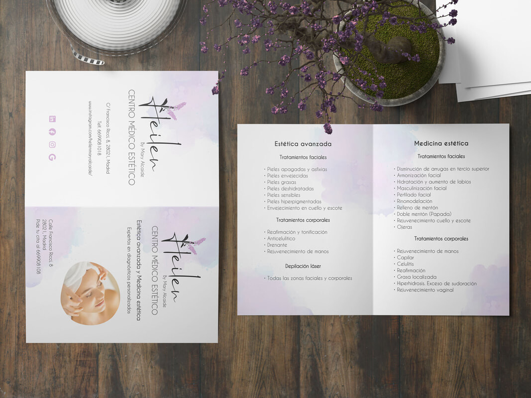 Ana-Maria Alcaide - Web and Branding design for Heilen Clinic