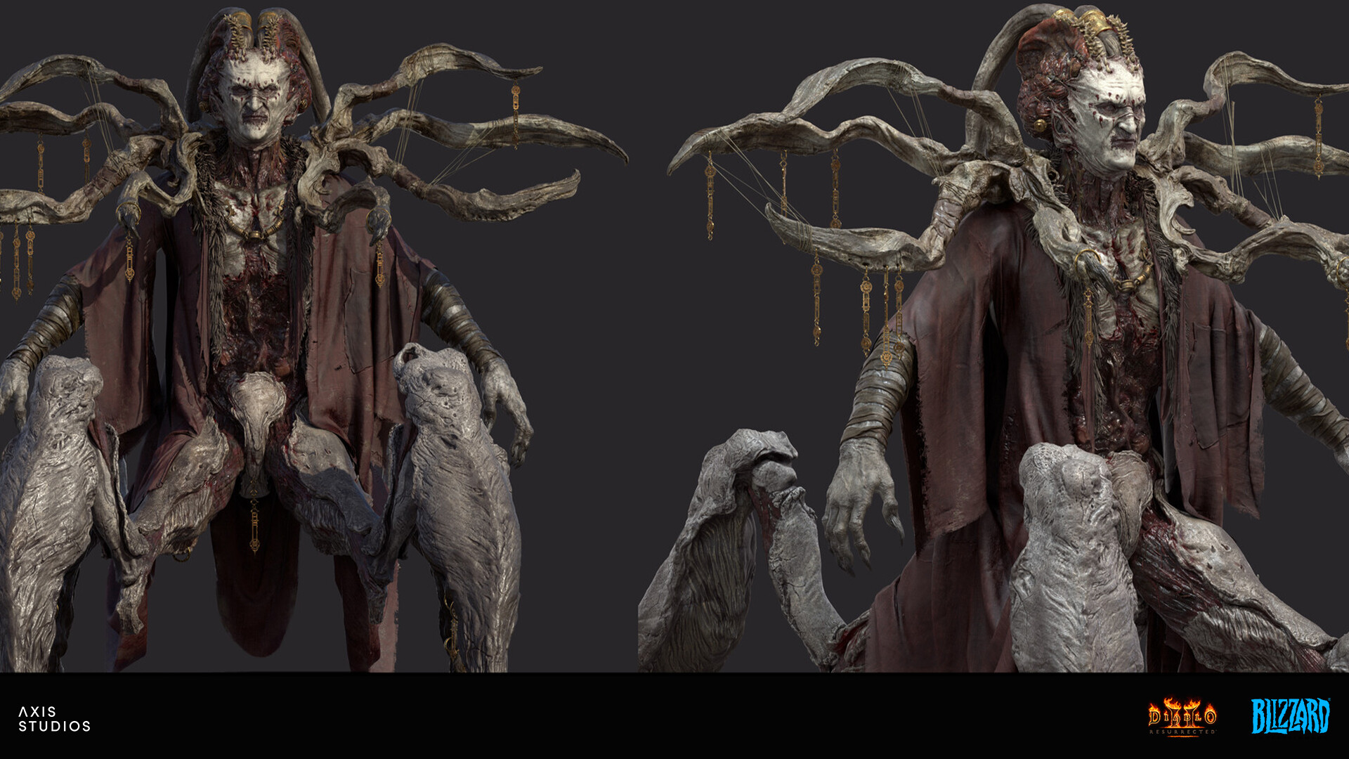 Axis Studios - Diablo II: Resurrected- Characters