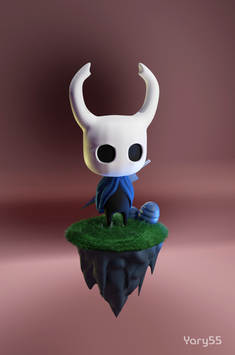 ArtStation - Hollow knight 3d model