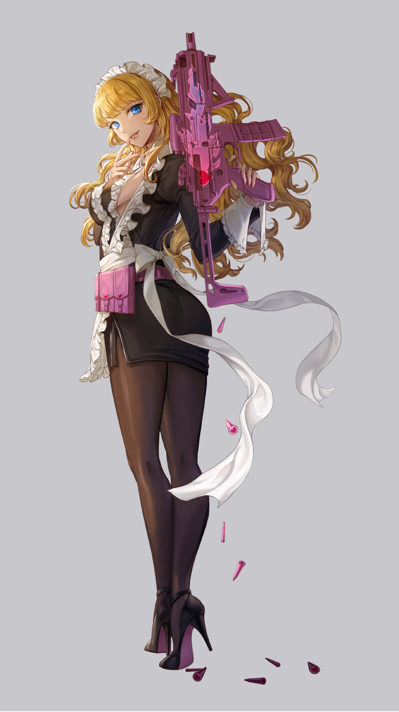 ArtStation - Battle maid 04