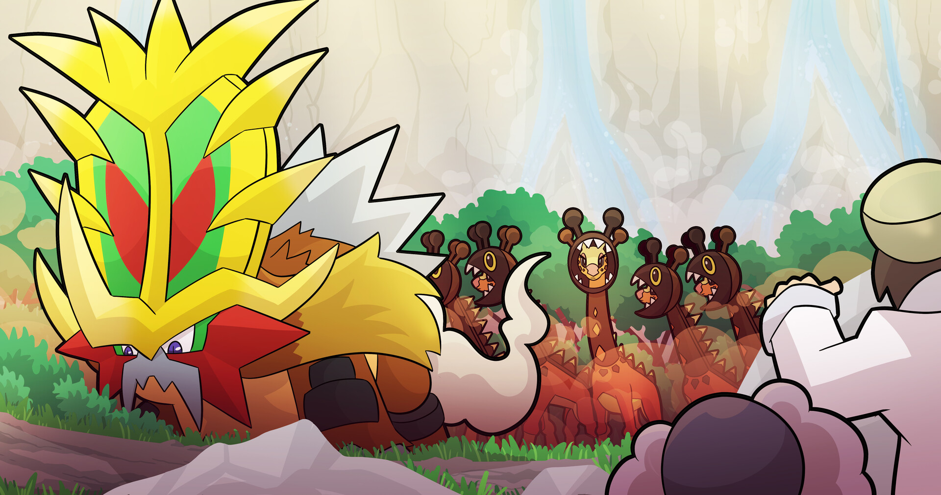 ArtStation - Poke Lab: Gouging Fire