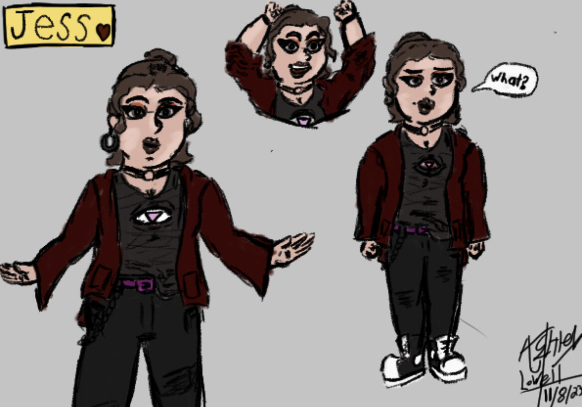 ArtStation - Jesssica Rose Original Concept