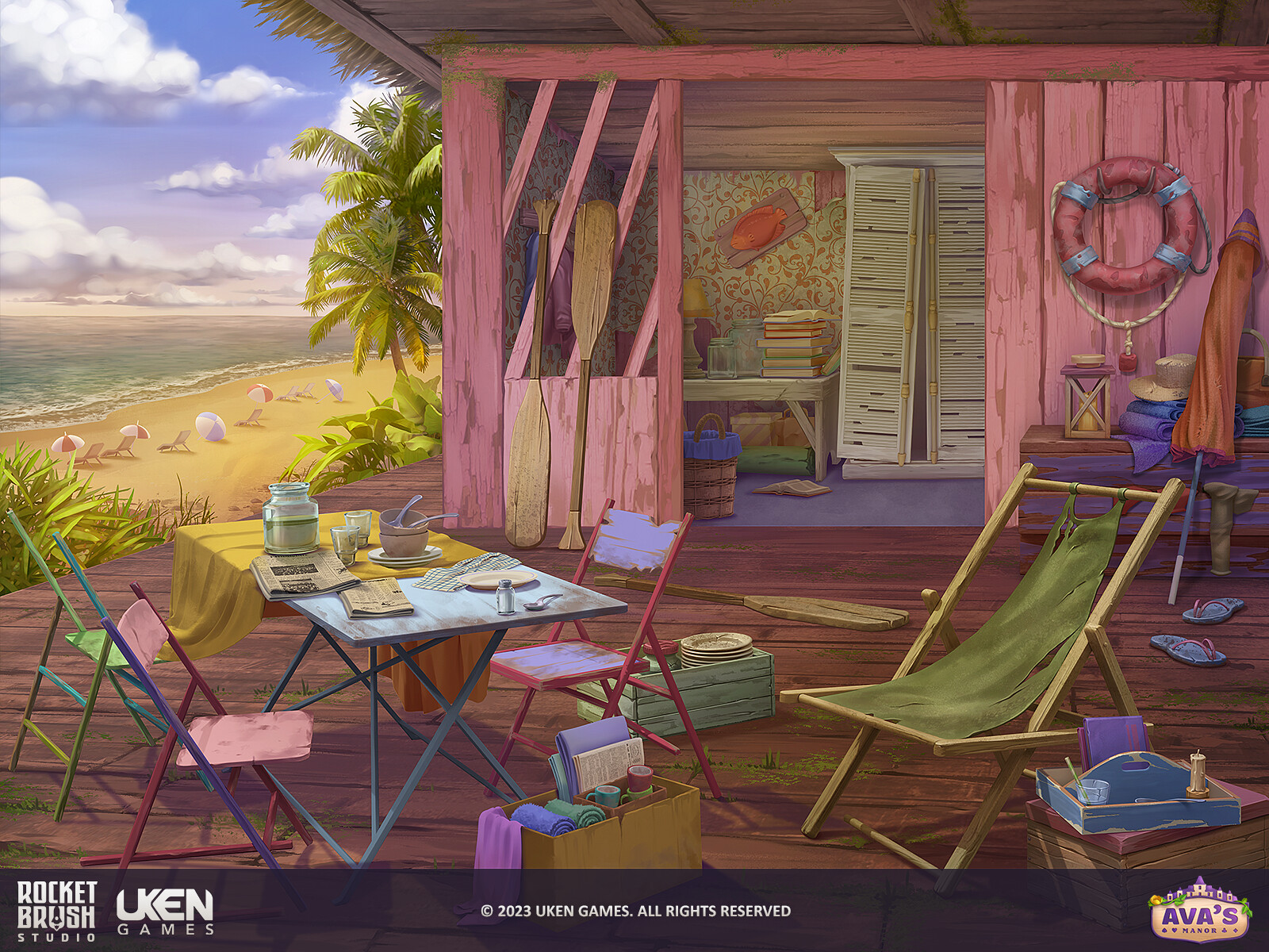 RocketBrush Studio - Ava's Manor: Beach House