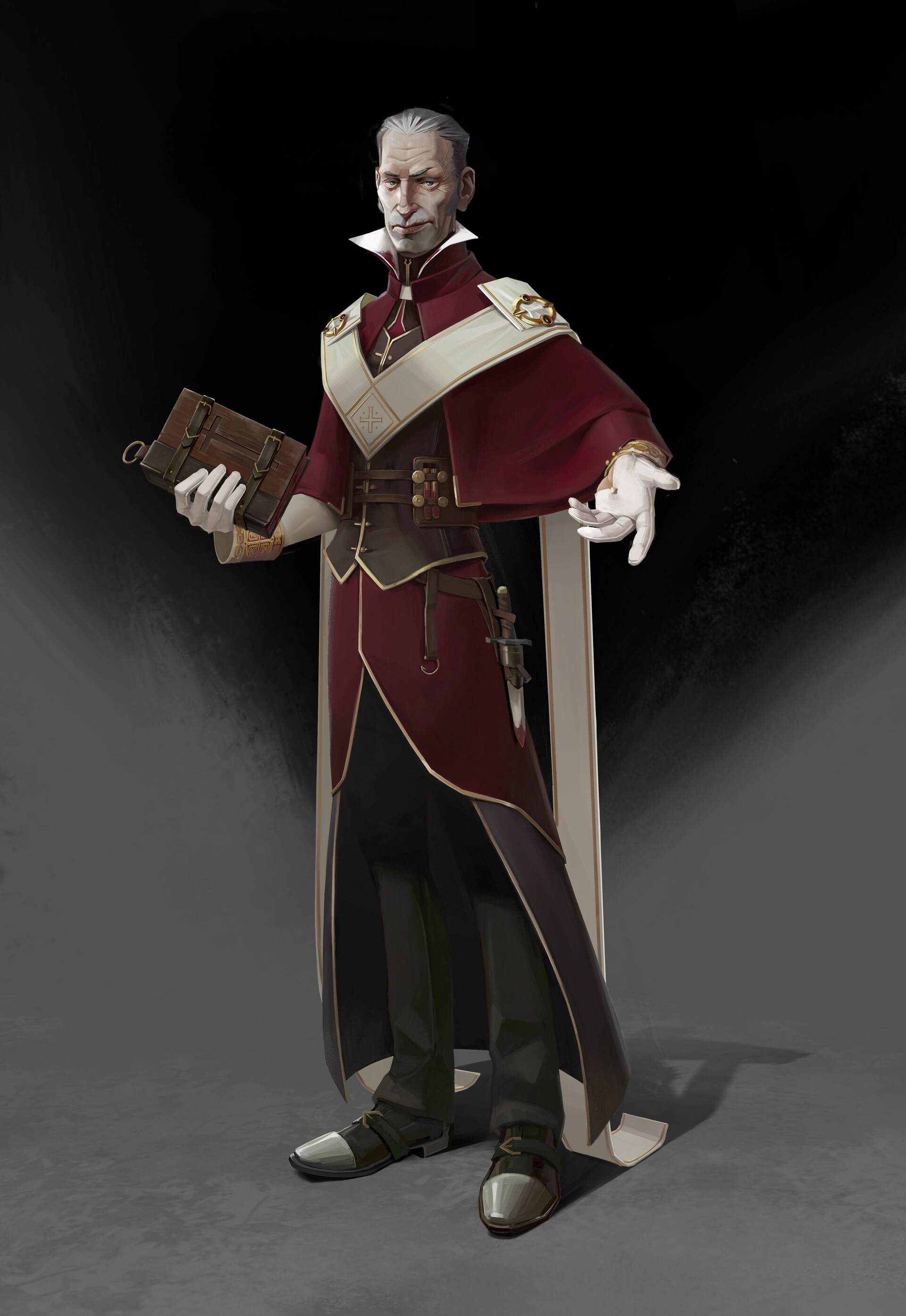 ArtStation - The vampire priest