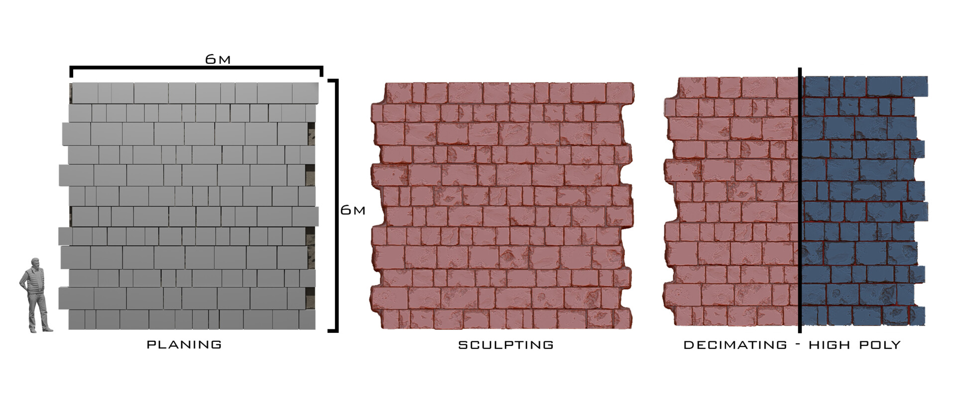 Deniz - Stone Environment Set