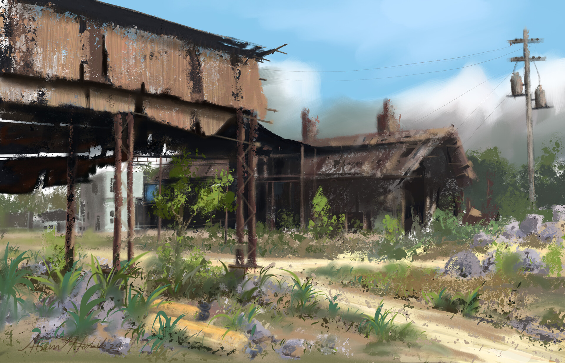 ArtStation - Concept landscape