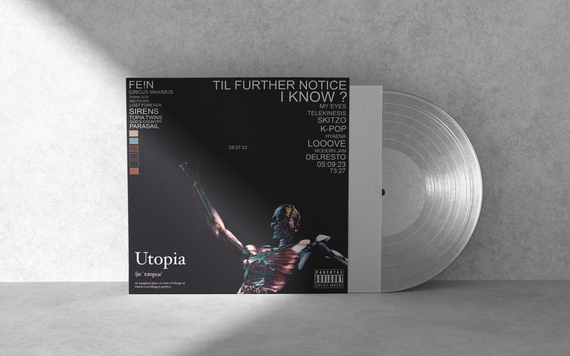 ArtStation - UTOPIA -Vinyl Cover