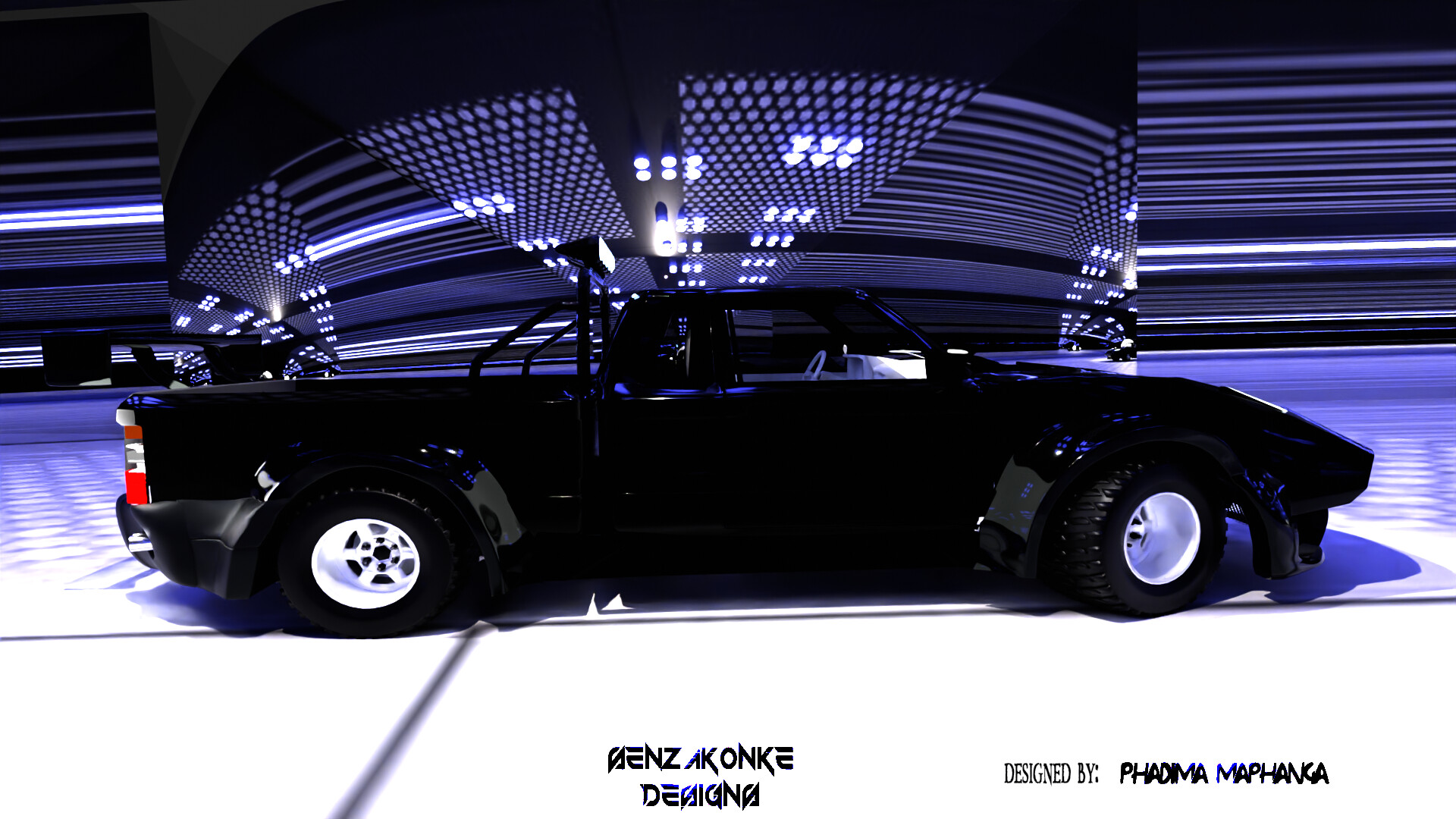 Phadima Maphanga(Mpho Marobane) - Lamborghini truck(concept car)