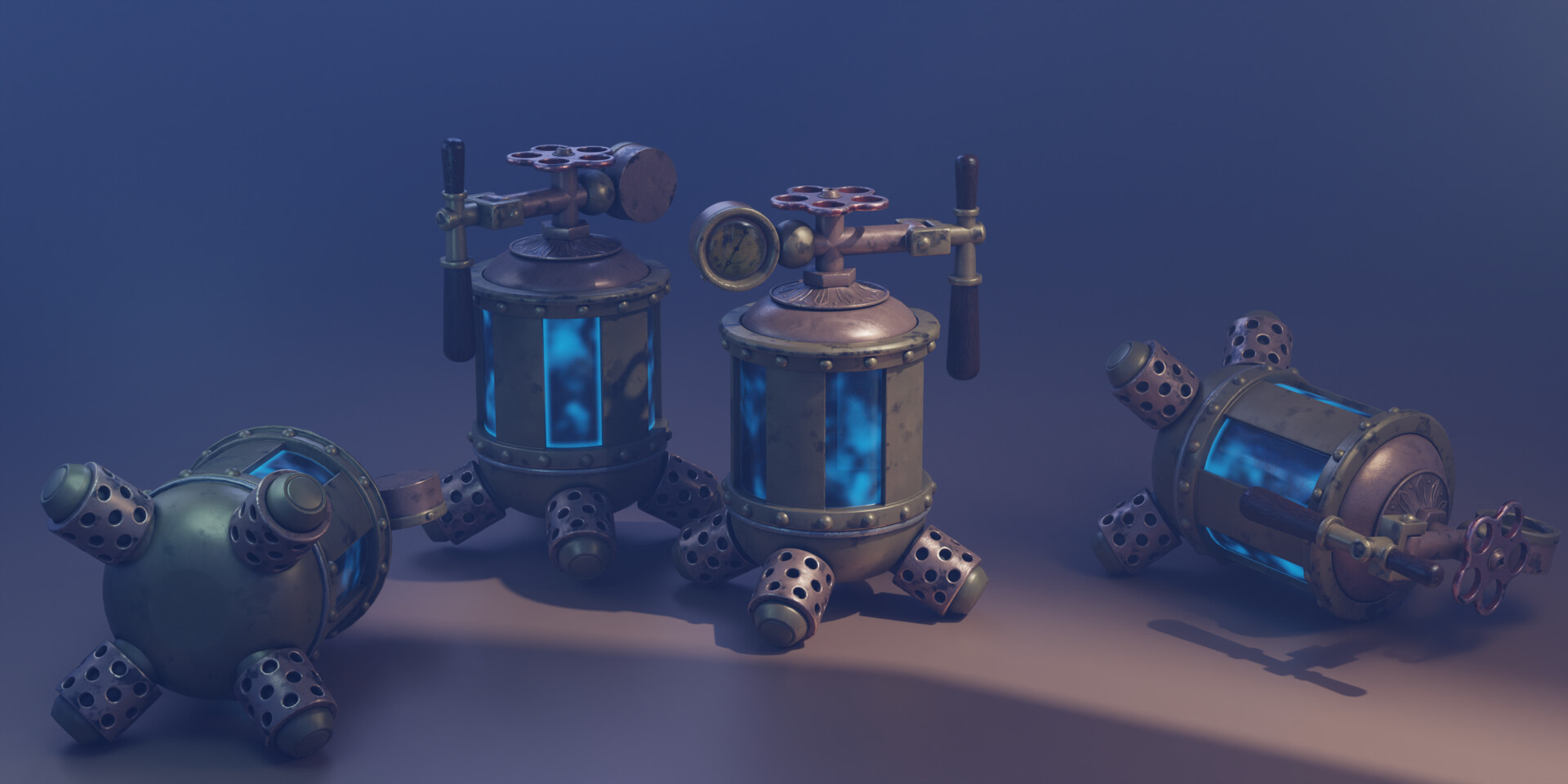 ArtStation - Steampunk Grenade
