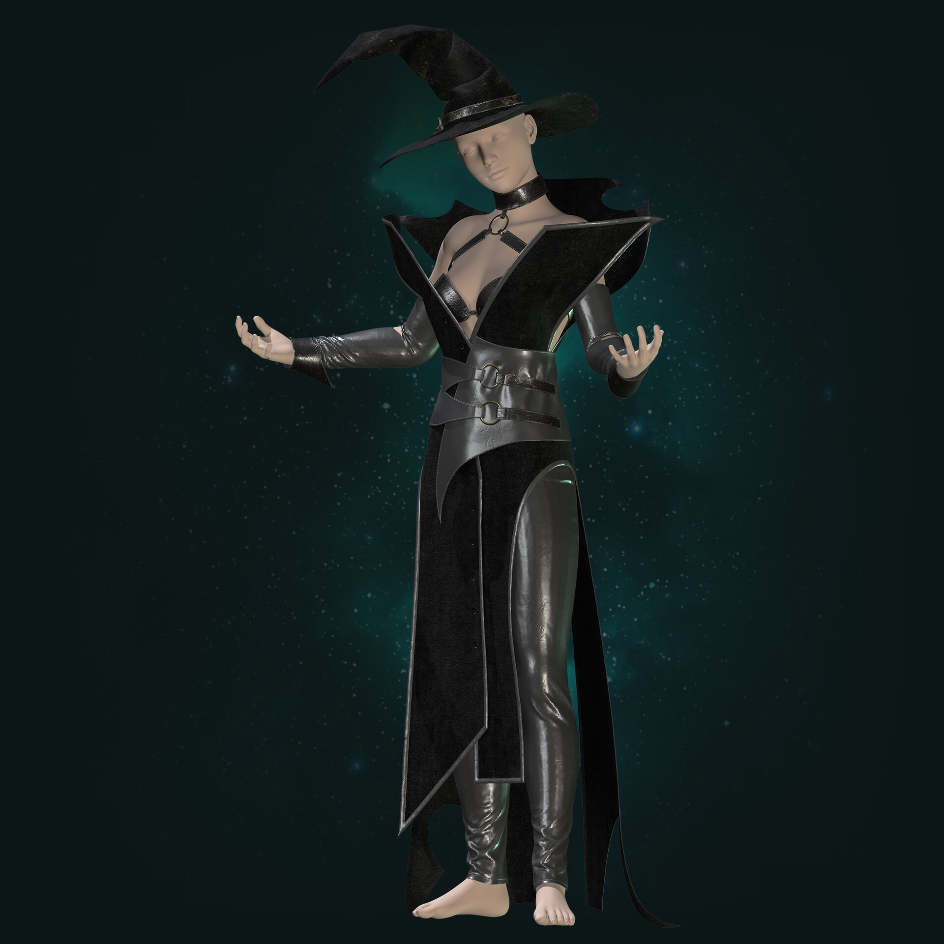 fantasy wizard outfit