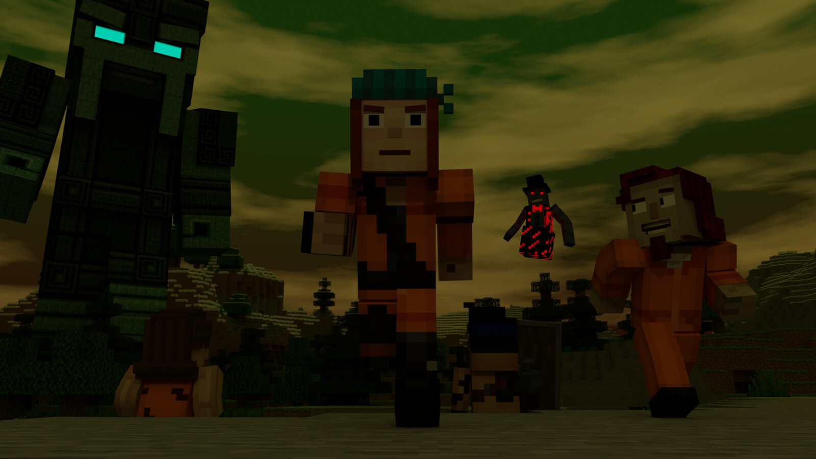 Thomas Cothran - MCSM renders of an unfinished fan-fic - 2021