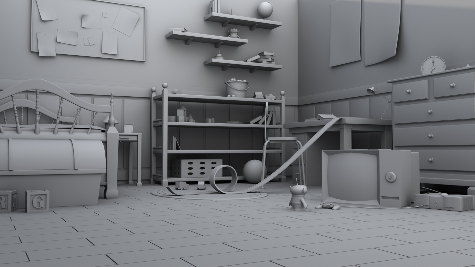 ArtStation - Toy Story Room