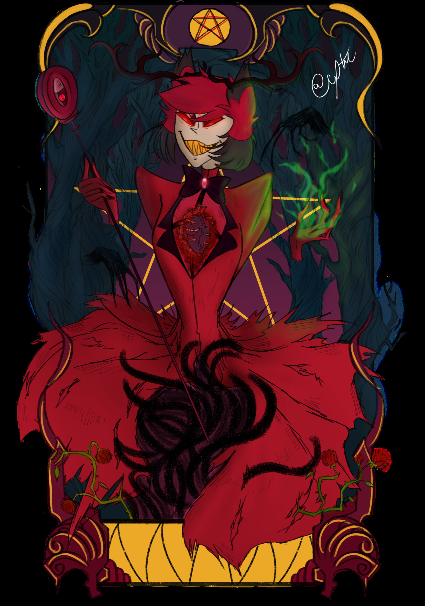 ArtStation - Alastor tarot - 2020