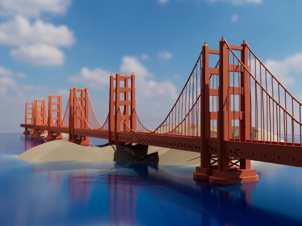 ArtStation - Bridge model