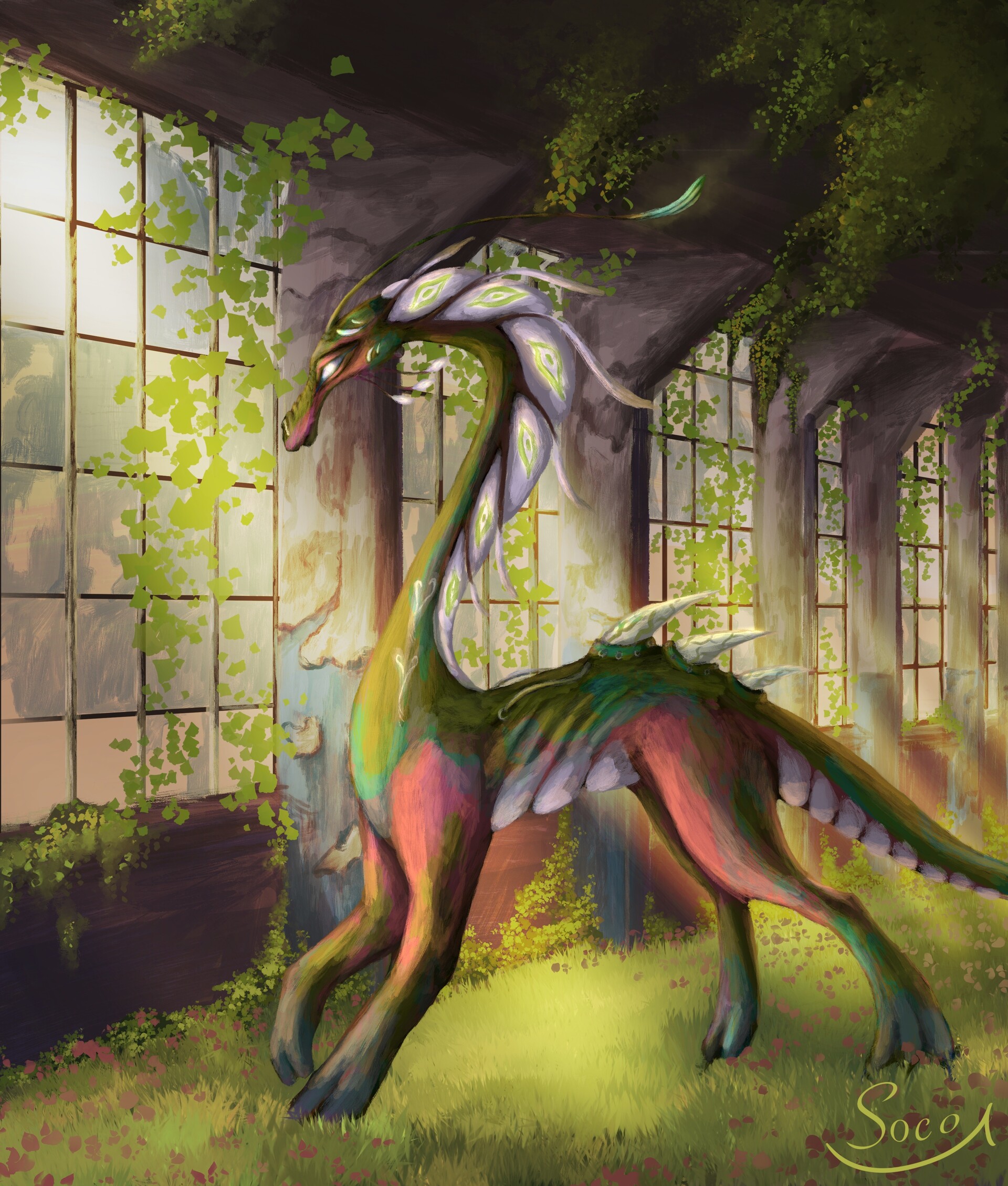 ArtStation - Land Dragon