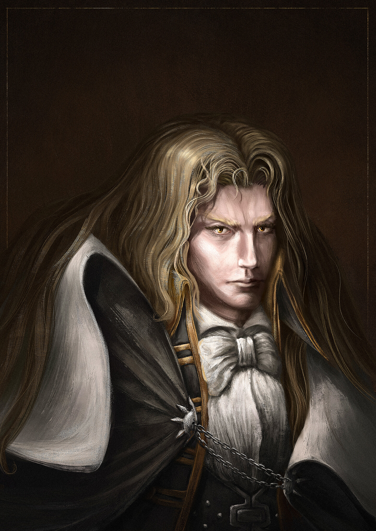ArtStation - The Tragic Prince - Alucard Portrait