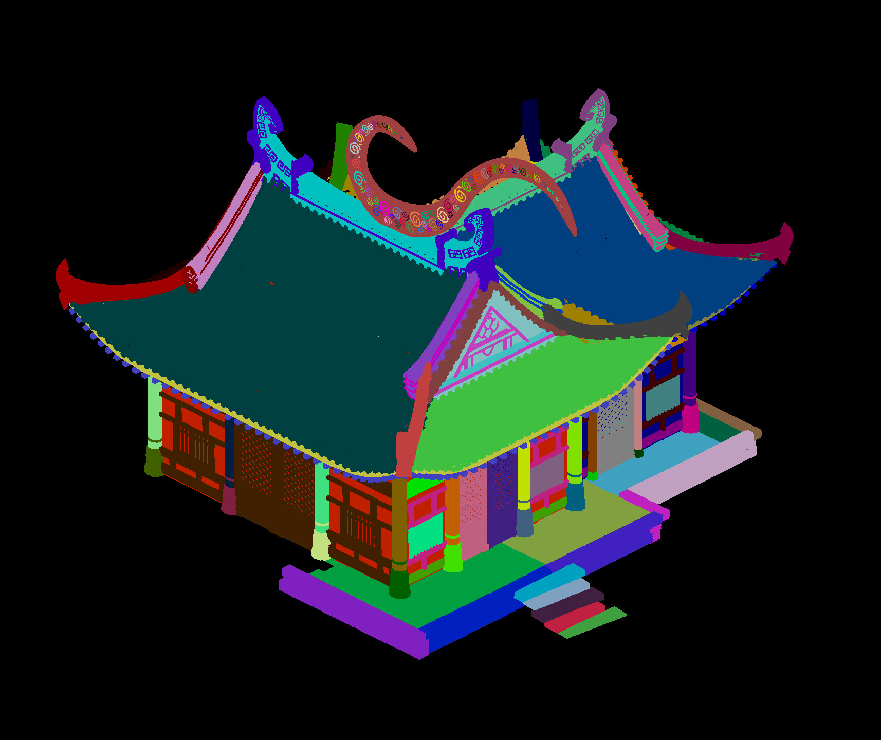 zhanfeng - Tongtianhe - Siamese building 01