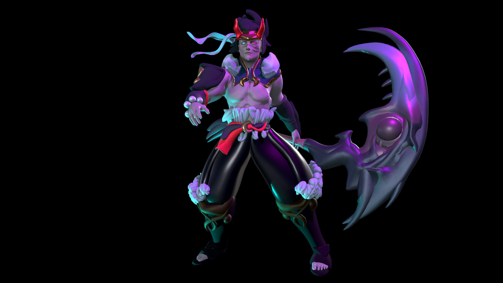 Lucinda Knight - Kayn Snow Moon skin Model