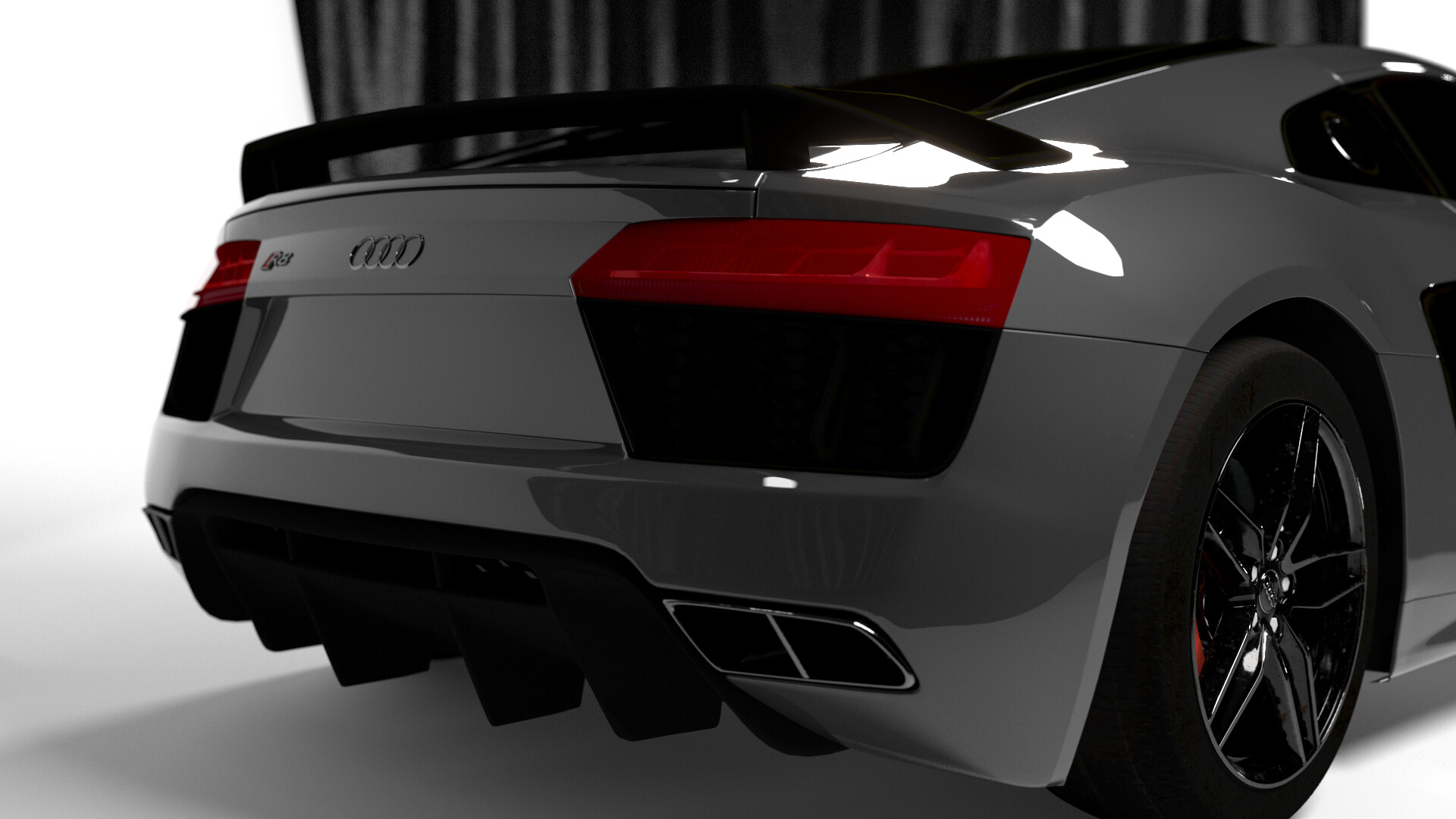 Teh Wei Chien - Audi R8 3D Modeling