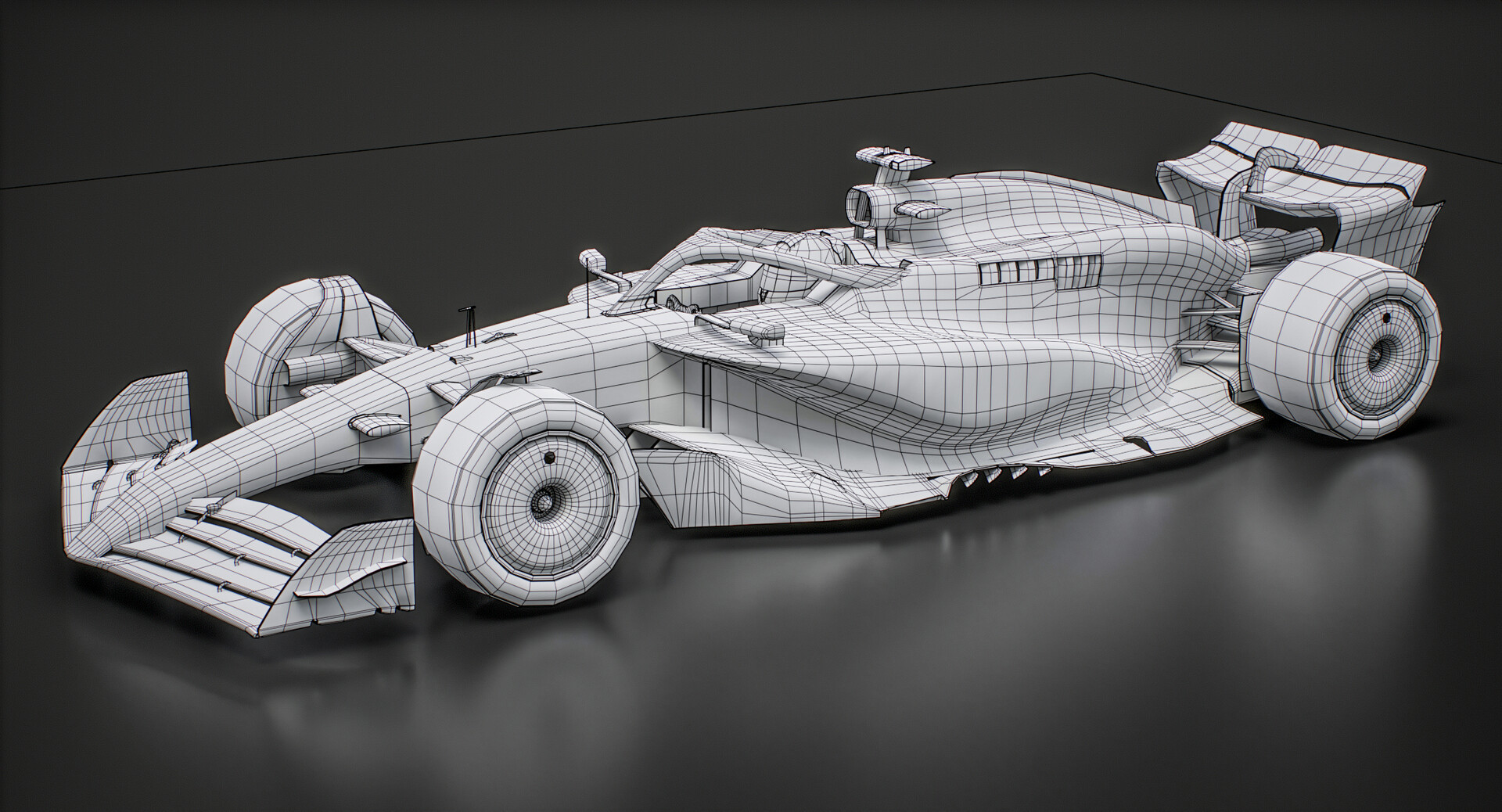 OpticalDreamSoft - RedBull Racing F1 2024 RB20 Formula 1 Race Car PBR 3D model