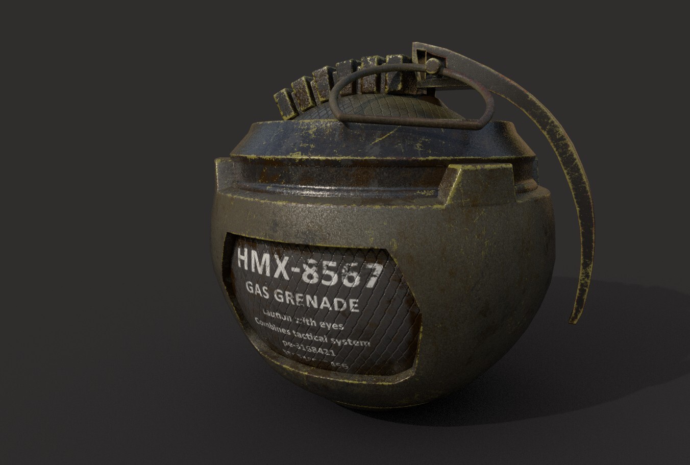 ArtStation - Game Asset : Grenade 2