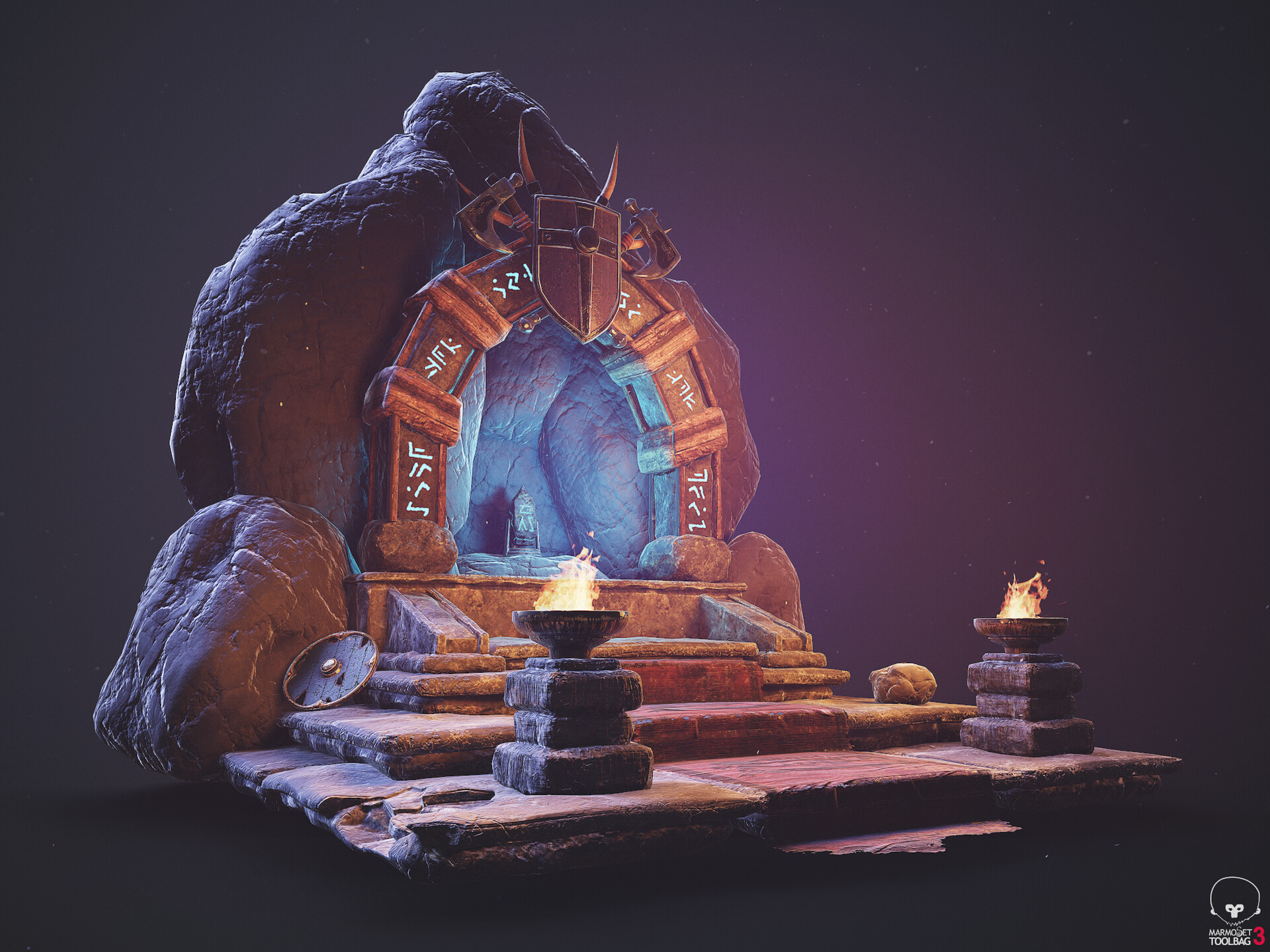 ArtStation - The ancient altar