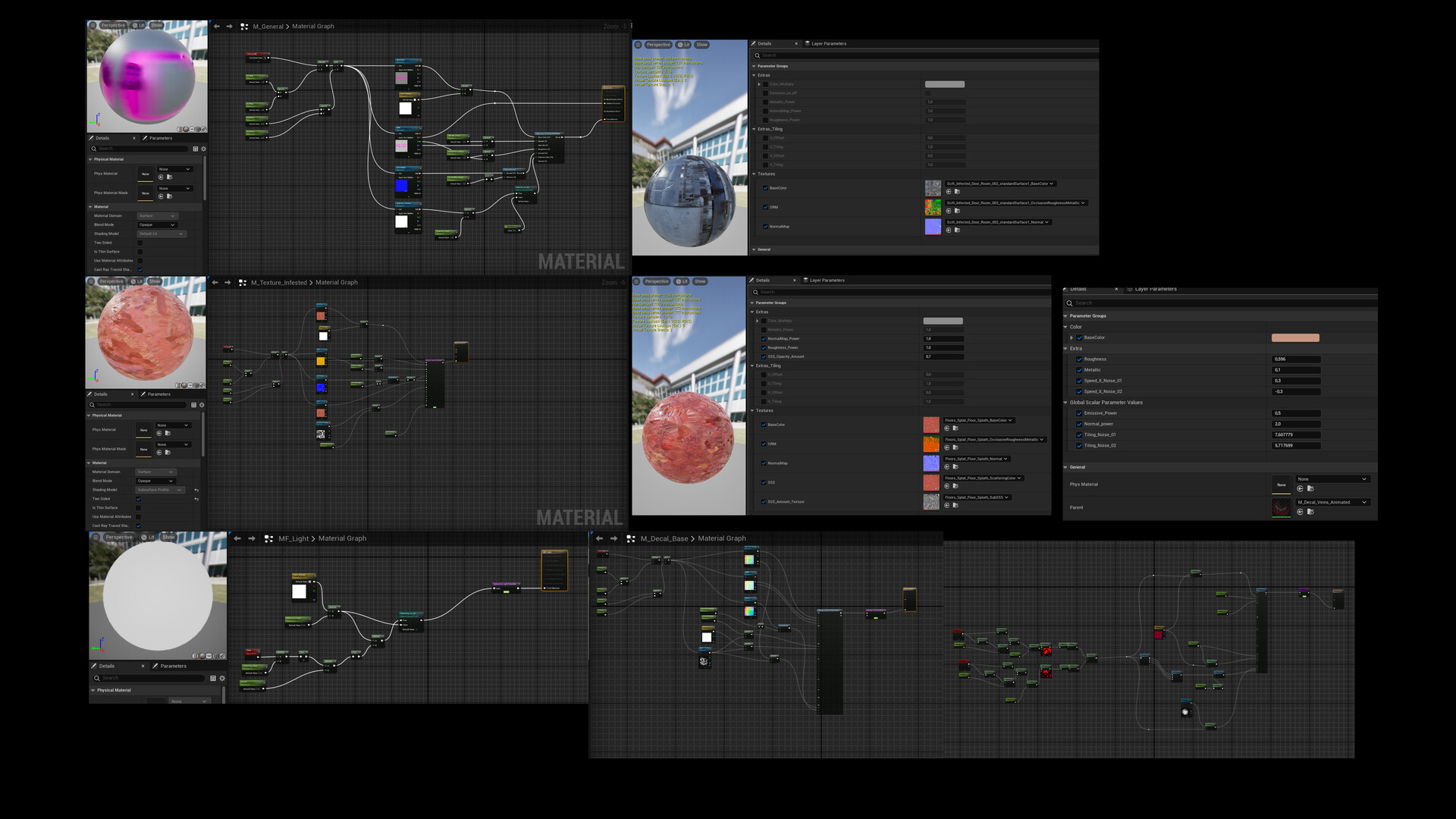 Ruben Roldan - Infested SciFi Corridor