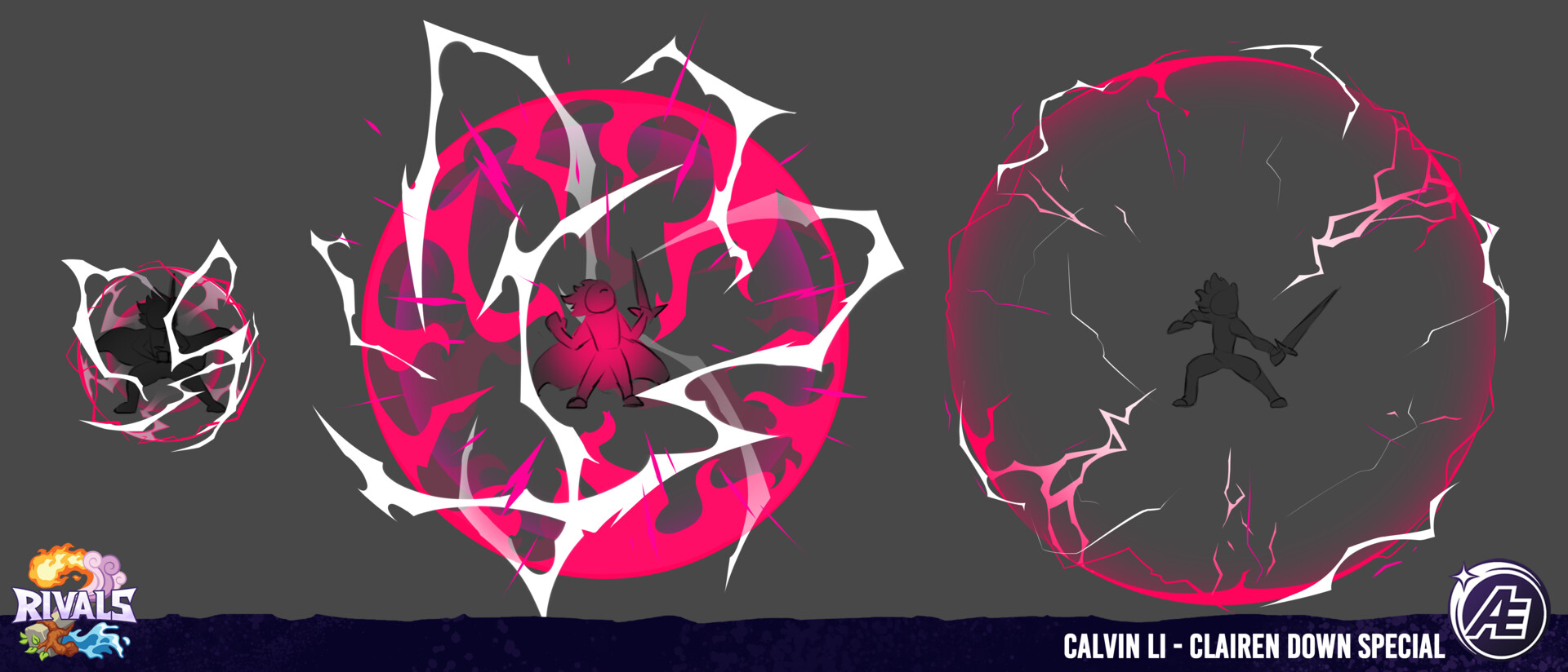 Calvin Li - Rivals of Aether 2 - Clairen VFX Concepts