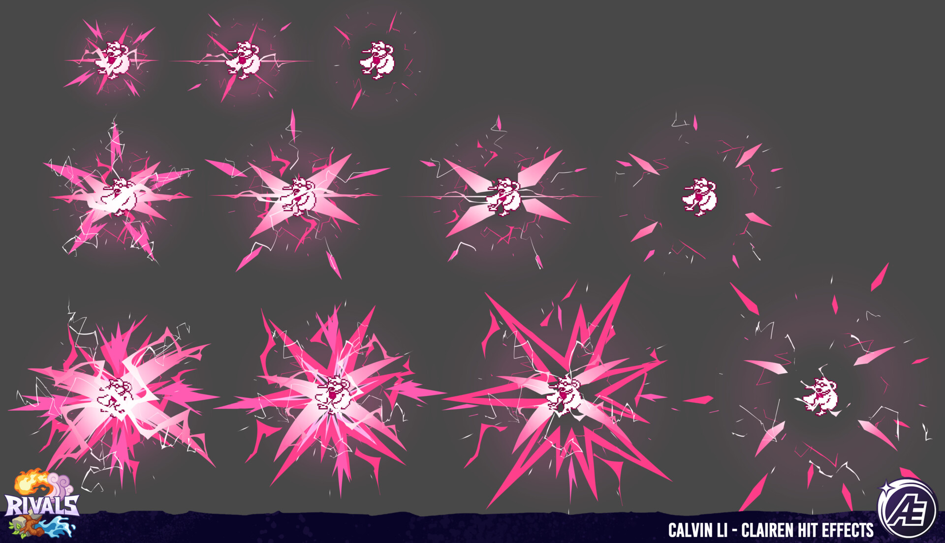 Calvin Li - Rivals of Aether 2 - Clairen VFX Concepts