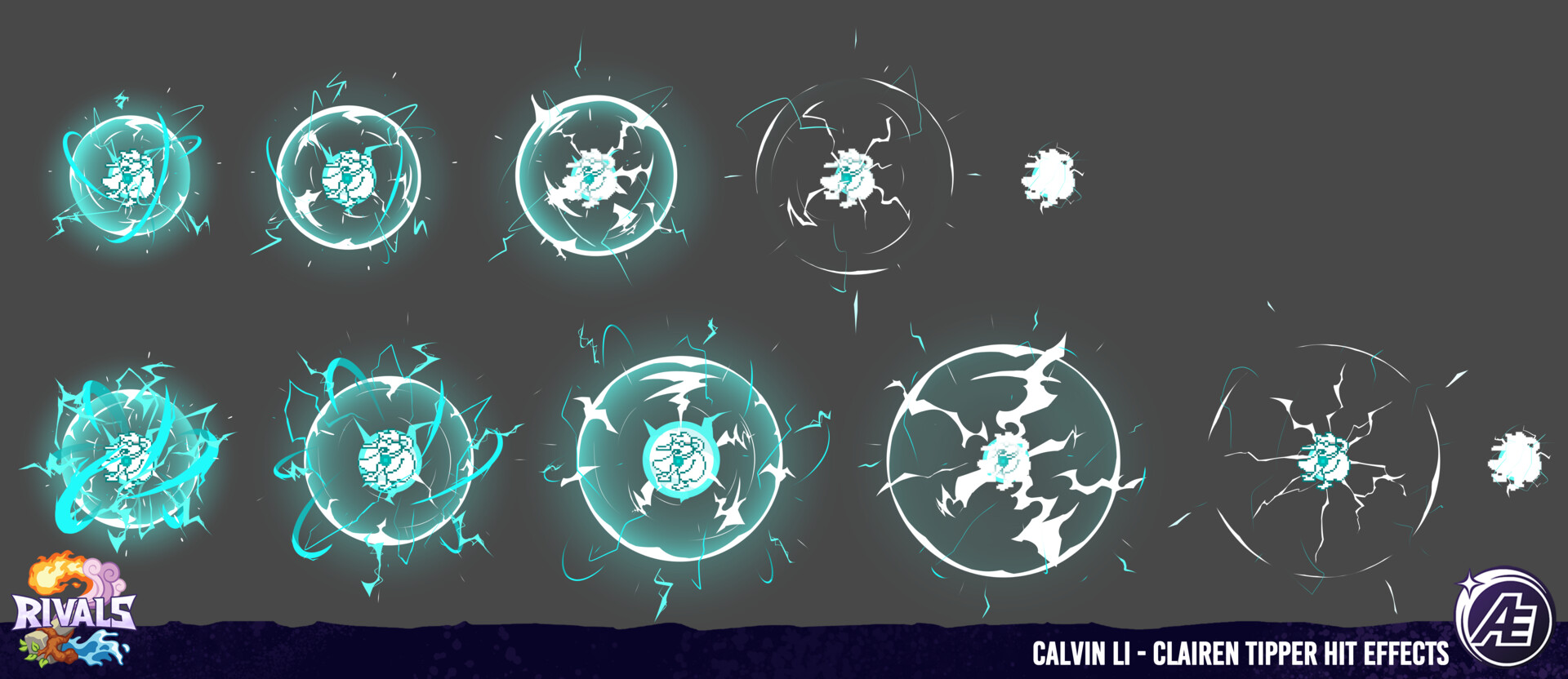 Calvin Li - Rivals of Aether 2 - Clairen VFX Concepts
