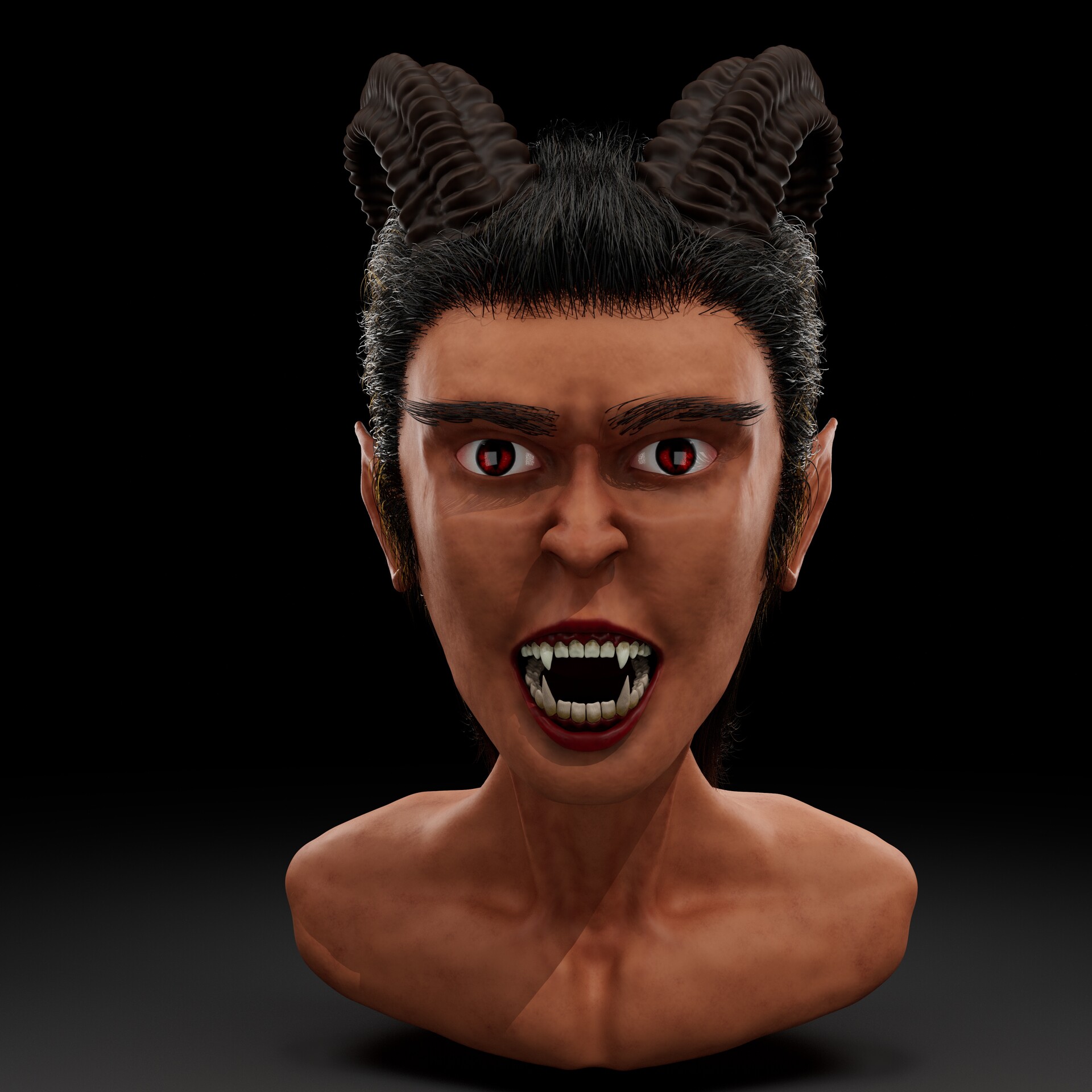 Bala Kishan - Devil face