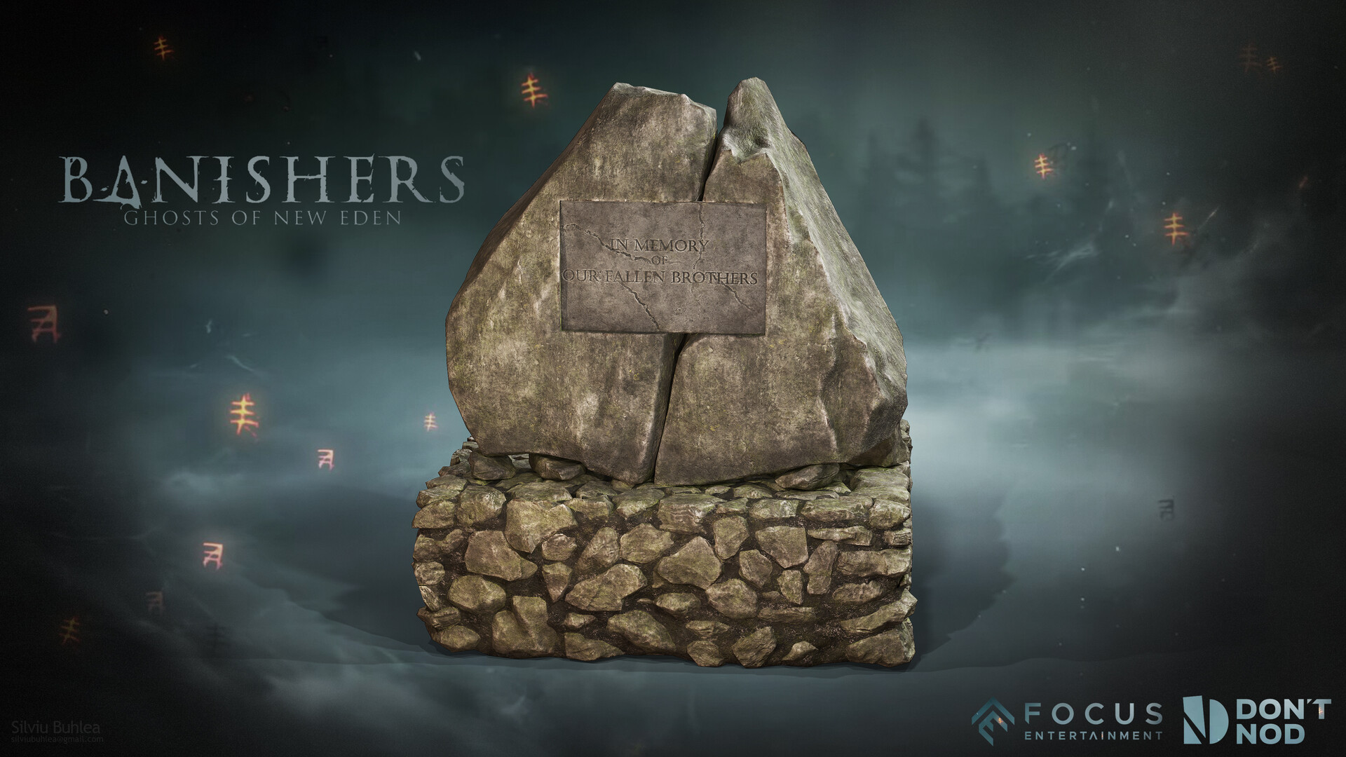 ArtStation - Banishers: Ghosts of New Eden - Stone Monument
