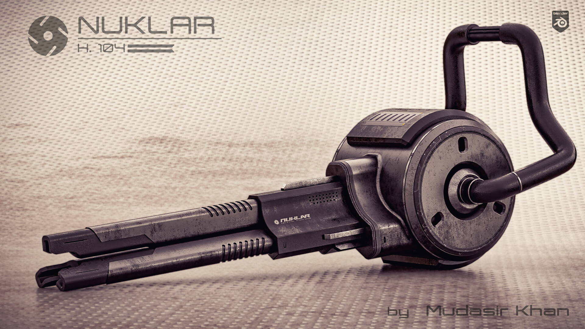 ArtStation - Concept Machine Gun