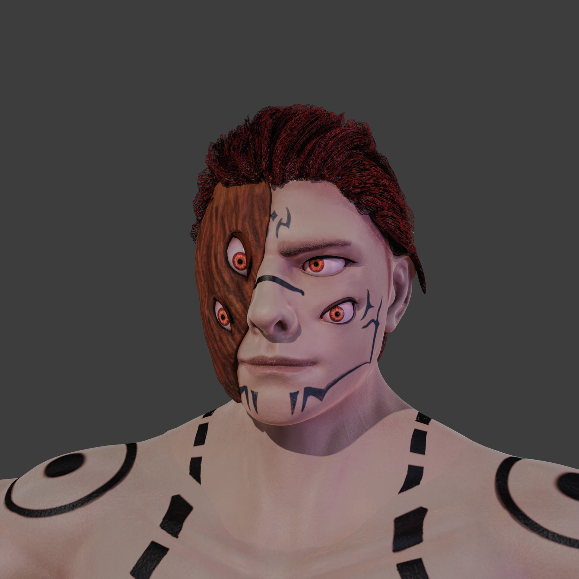 ArtStation - Sukuna Heian Era 3D