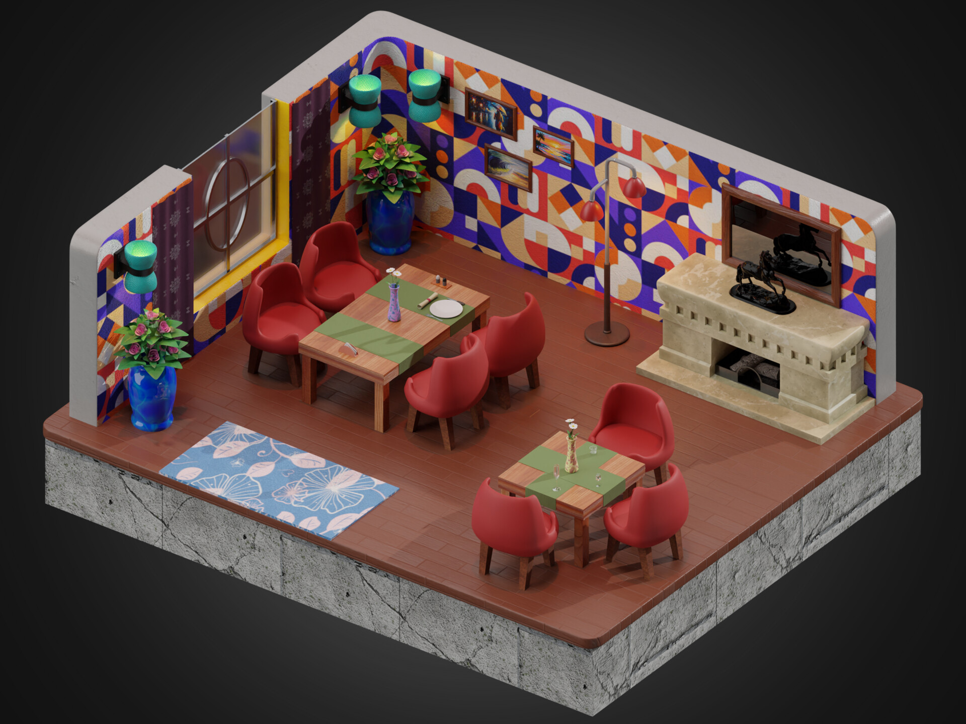 ArtStation - A Small Room Concept