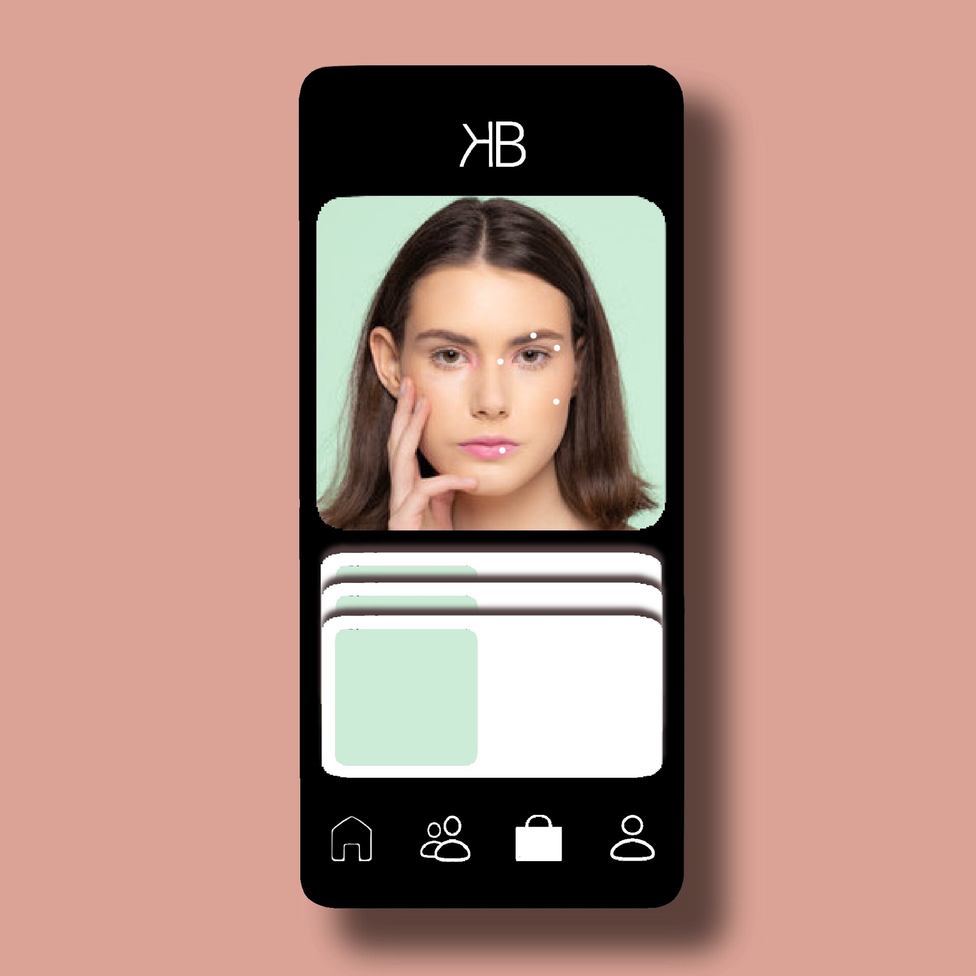 ArtStation - UI Design Ideation for a makeup guiding app