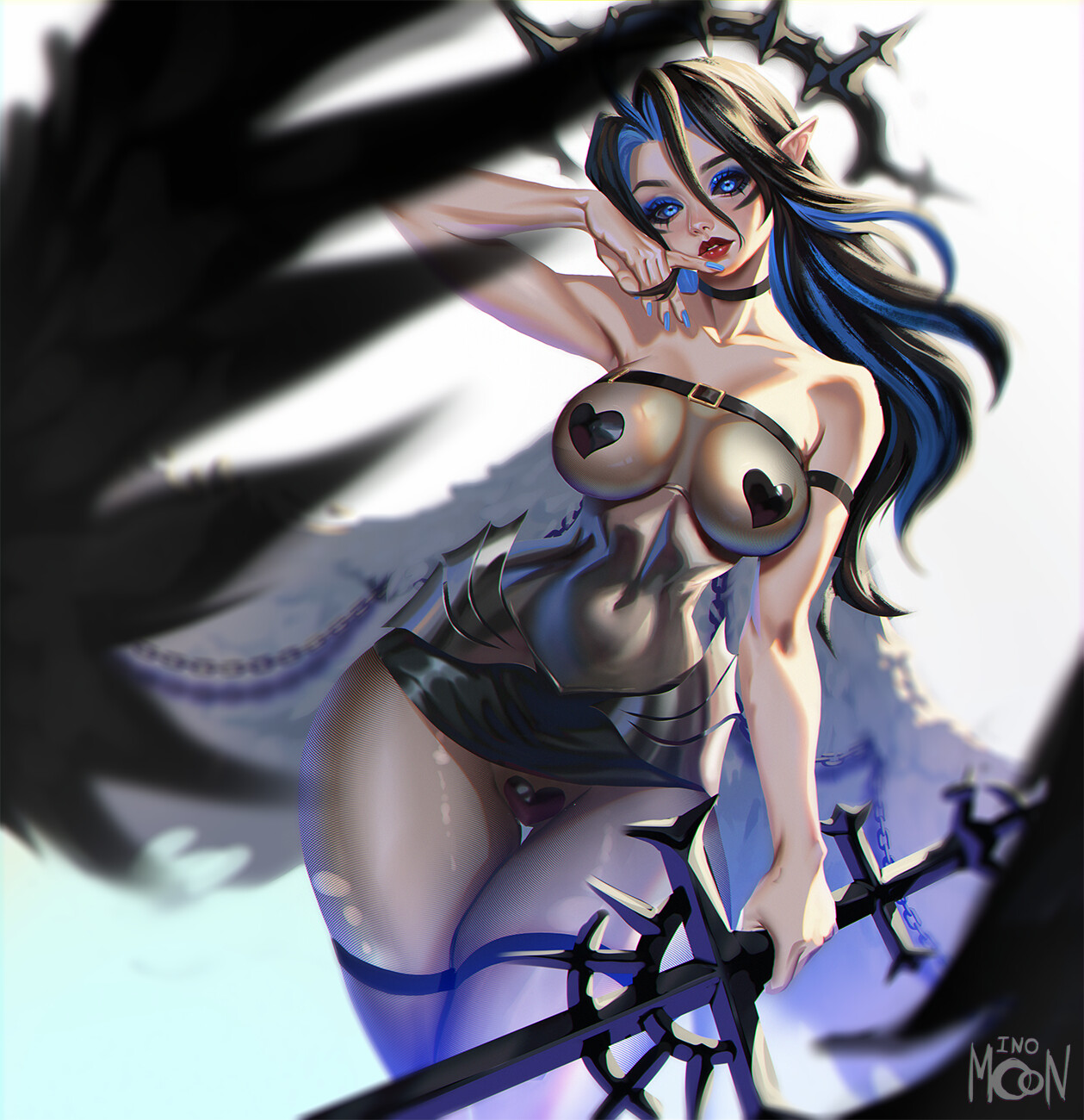 ArtStation - The dark wings