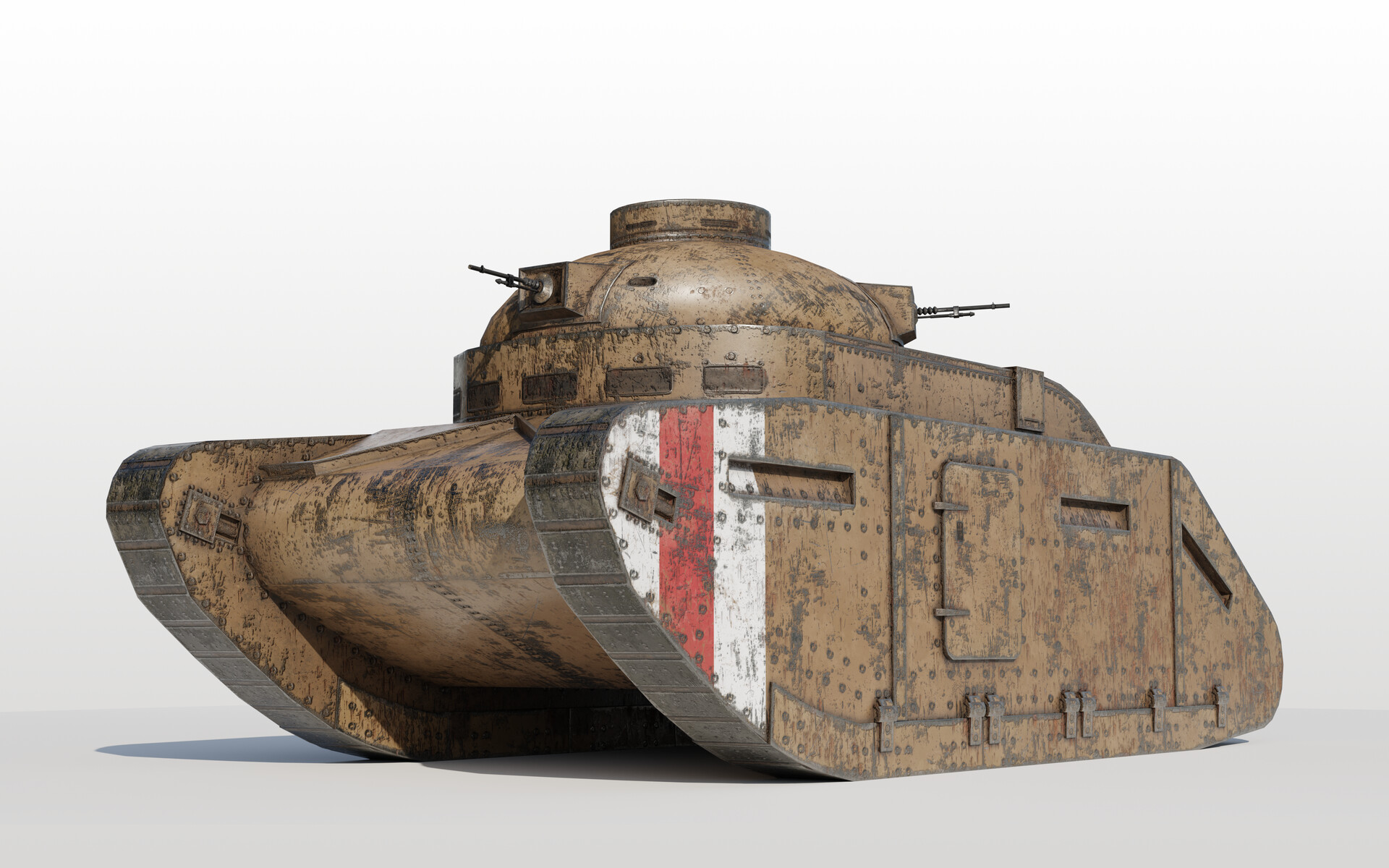 ArtStation - Vickers Infantry Tank