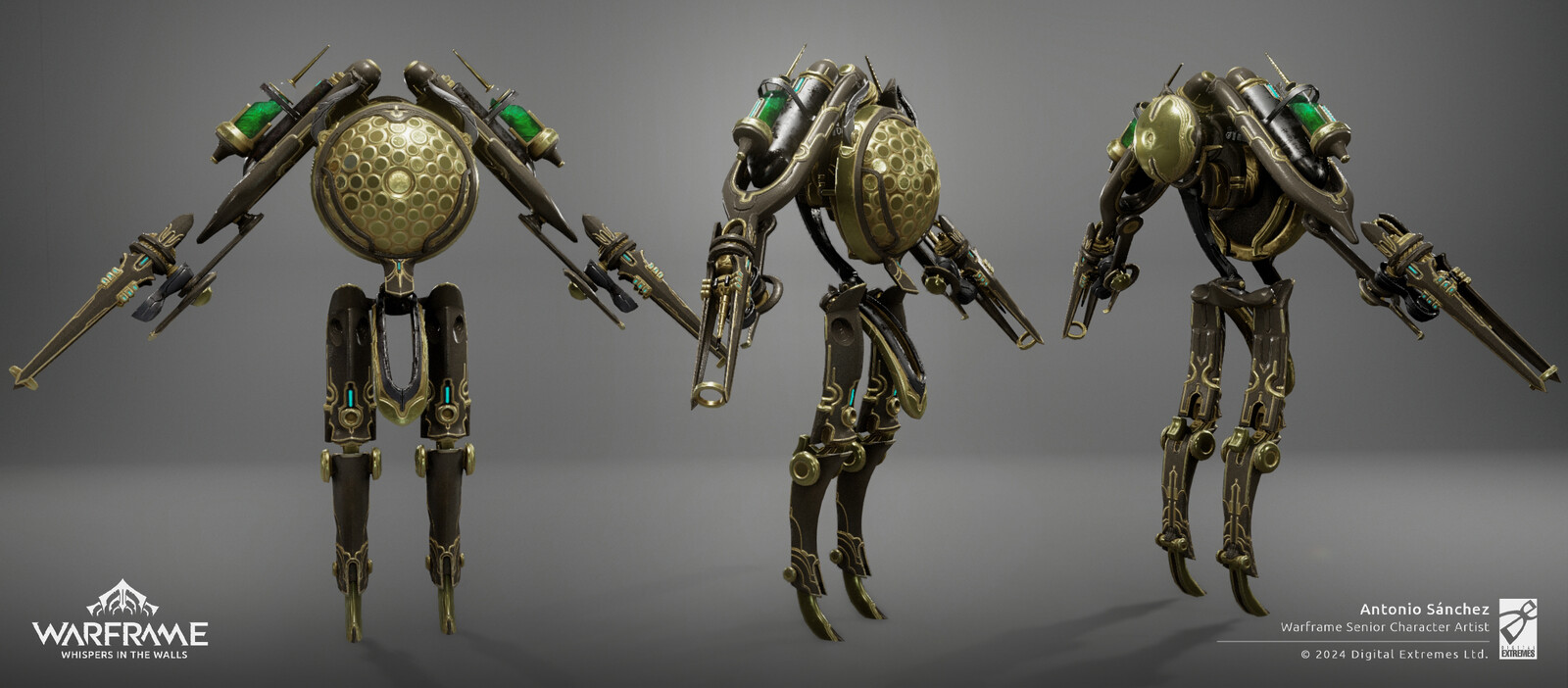 Otto Art / Antonio Sánchez - New Necramechs enemies