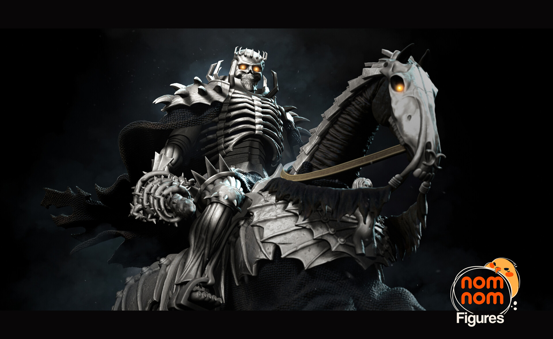 Skull Knight Figure Berserk Skull Knight 1/4 Scale Statue Spec