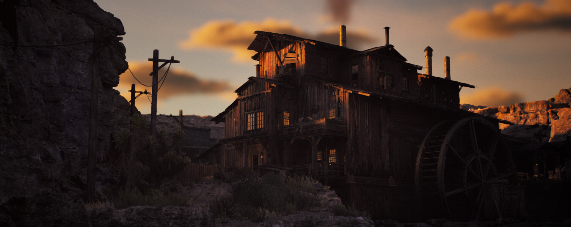 ArtStation - Relight: Western Sunset & Night