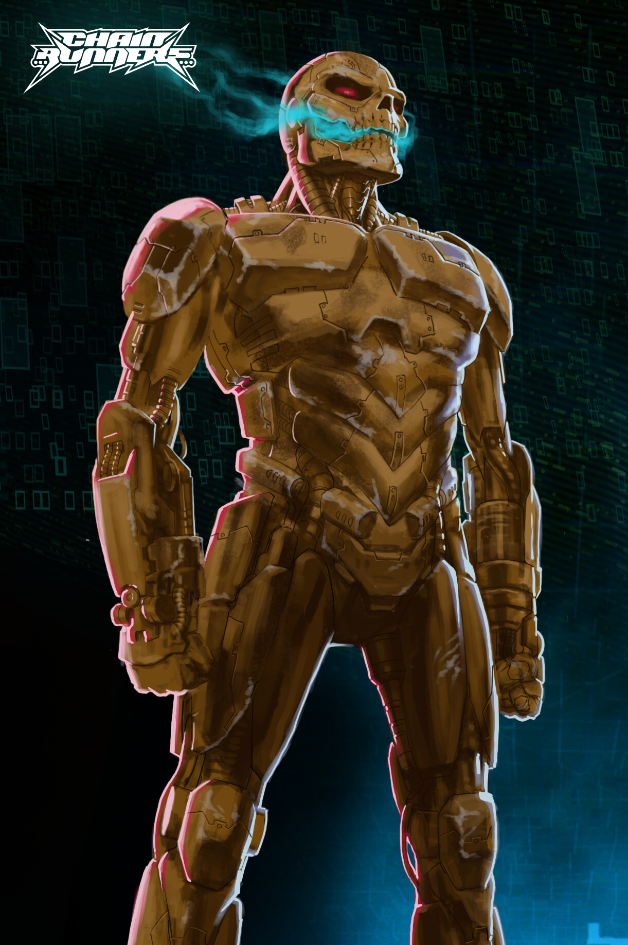 ArtStation - CR Key Art Character - Skull