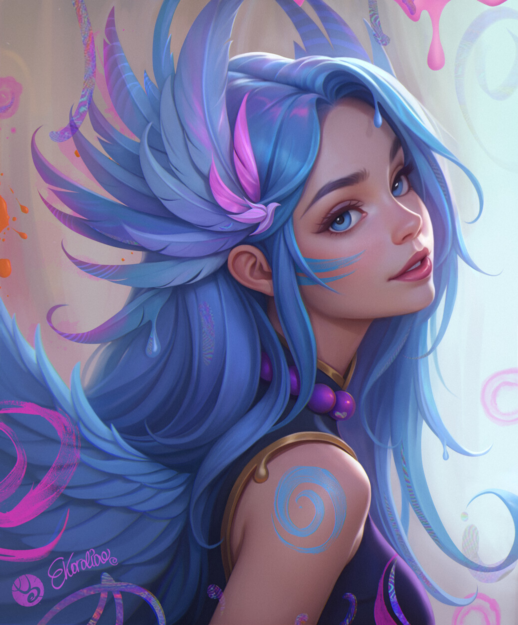 ArtStation - Blue Bird