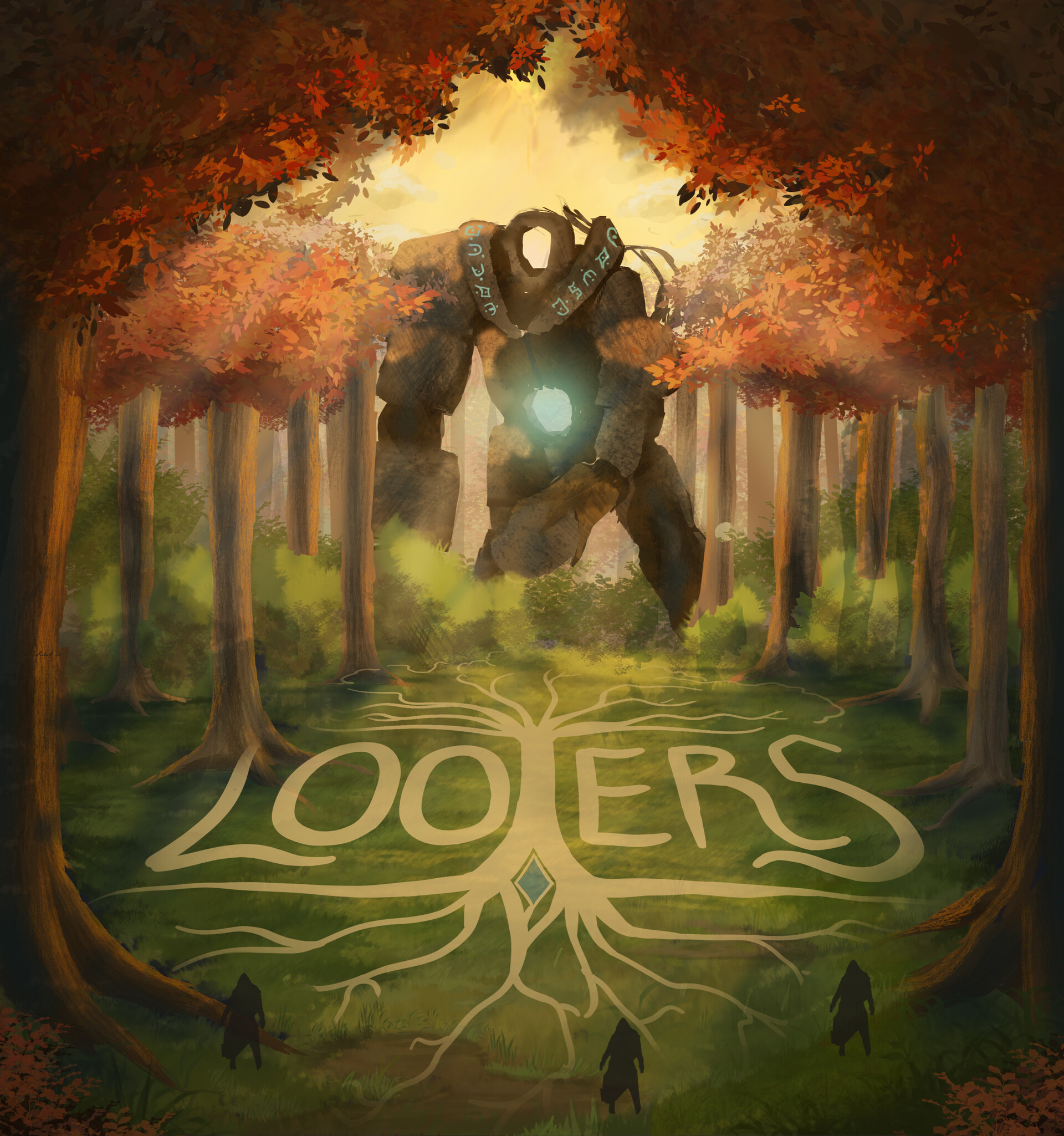 ArtStation - Looters - Board Game Project