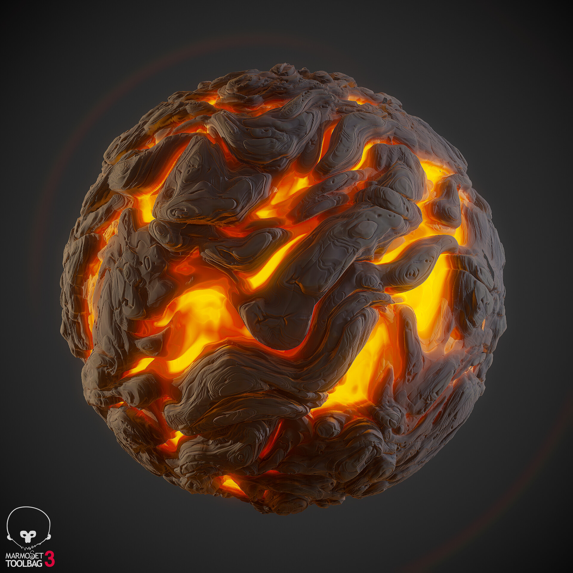 ArtStation - Stylized Lava