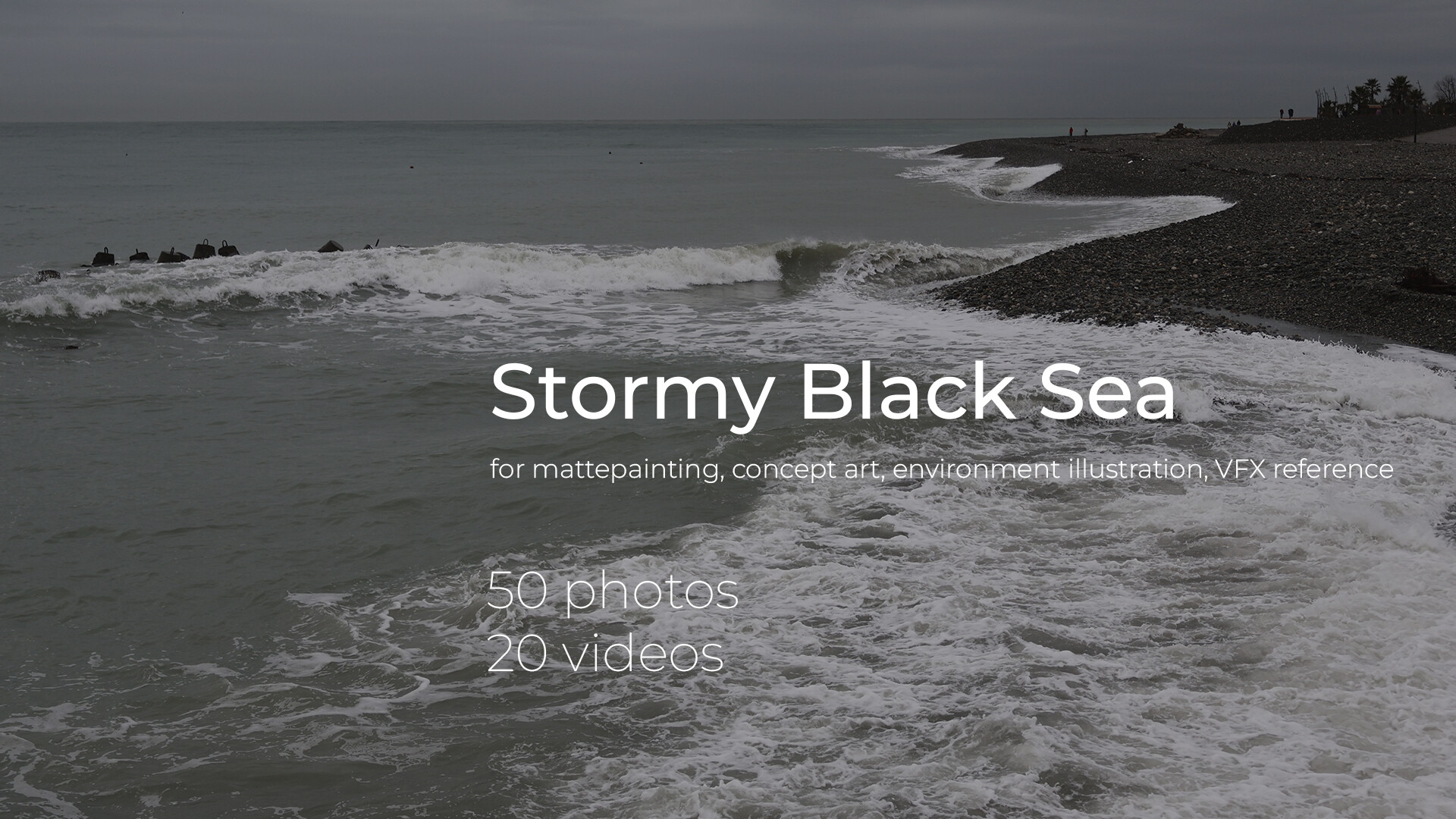 ArtStation - Stormy Seashore Reference Photos